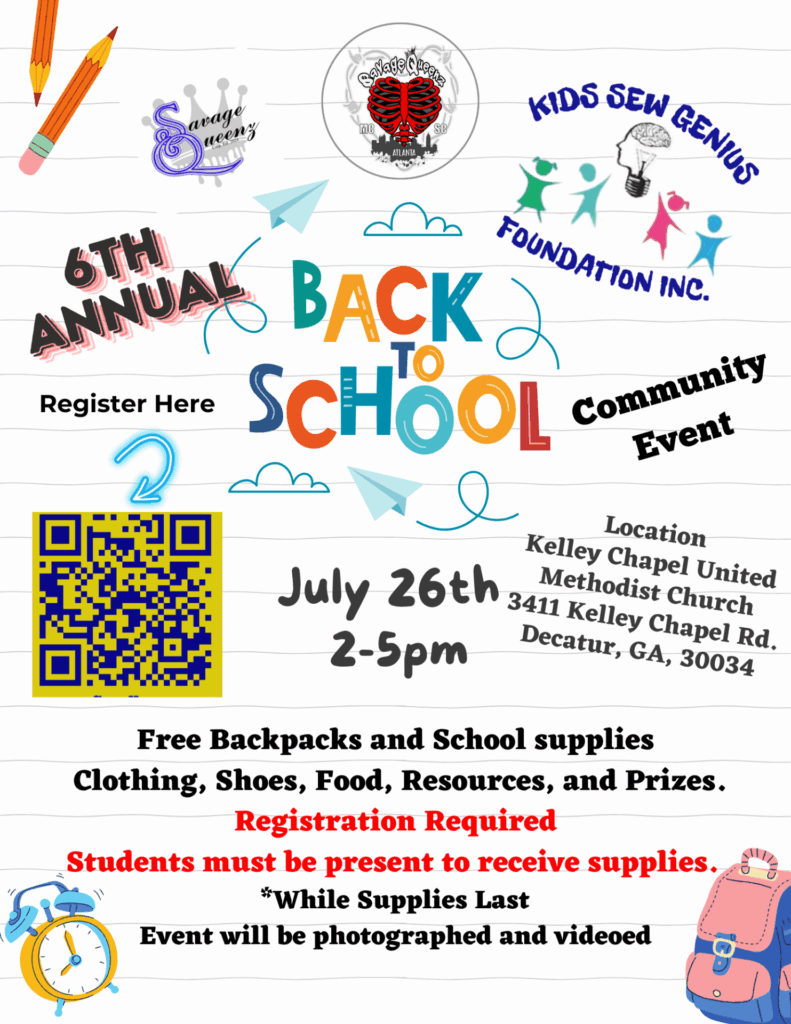 6th Annual Back to School Community Event | Dekalb County – GAFCP